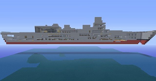 British Royal Navy Type 26 Frigate Minecraft Map