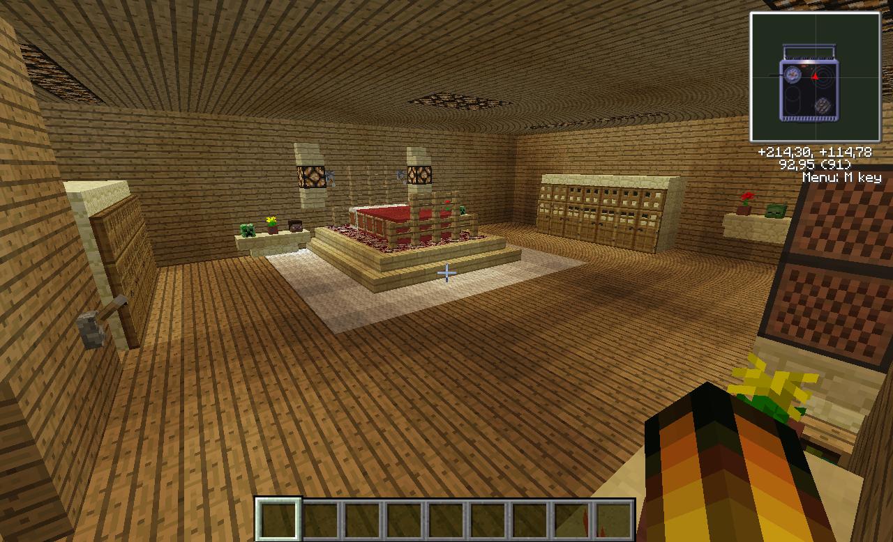 electric stove as piston house + Download Minecraft Map