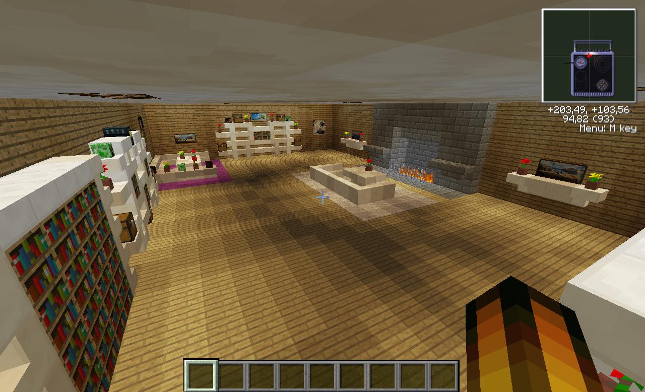 electric stove as piston house + Download Minecraft Map