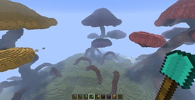 Mystic God trees Minecraft Map