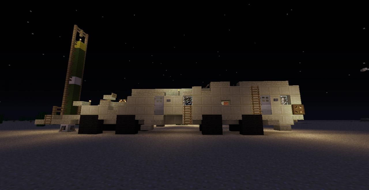 Iraqi SCUD R-11M Missile + Launch Vehicle Minecraft Map