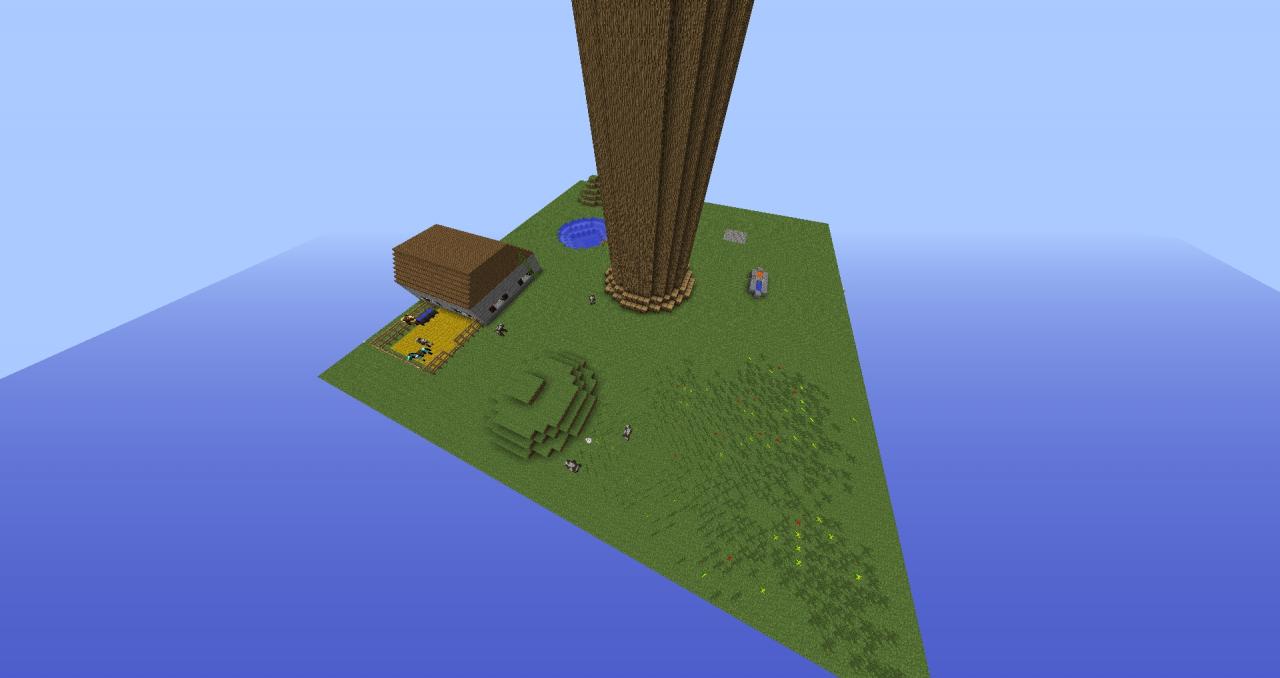 Giant Skyblock Minecraft Map