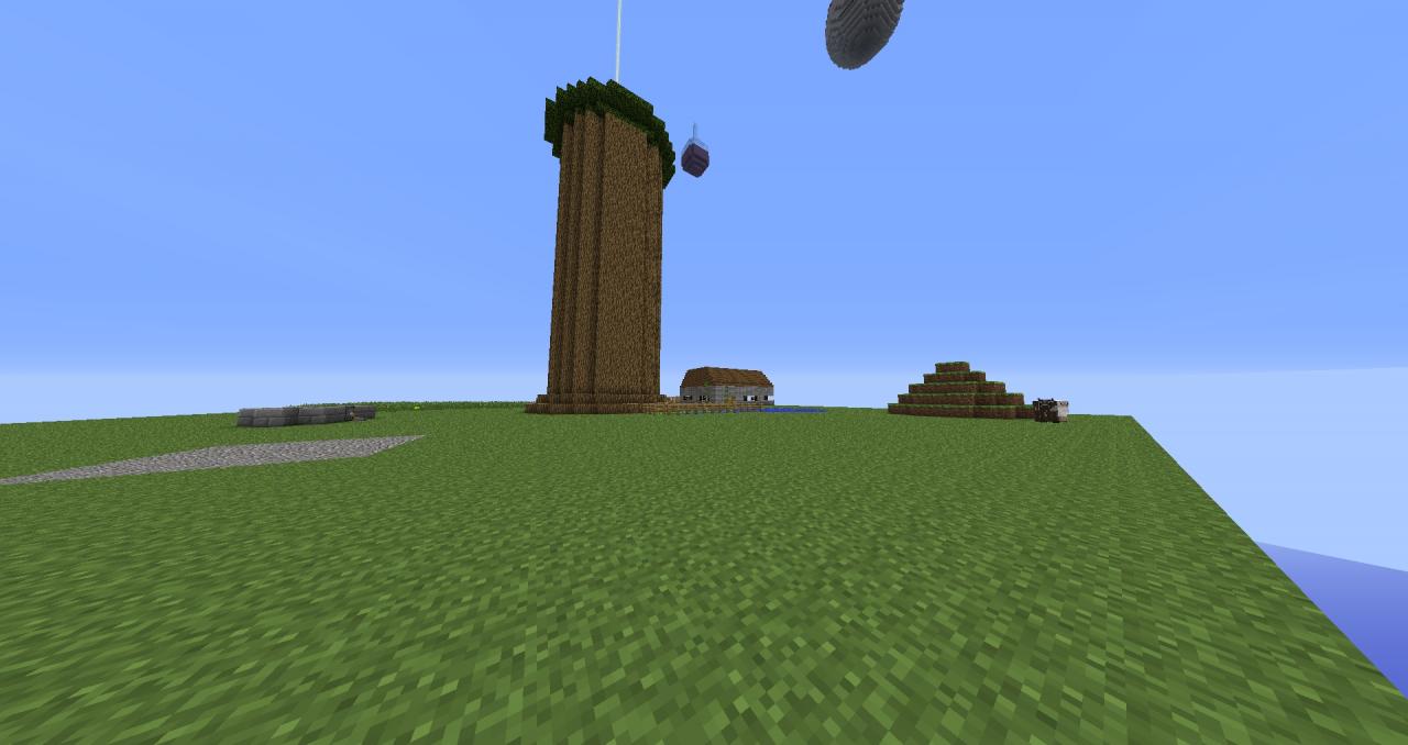 Giant Skyblock Minecraft Map