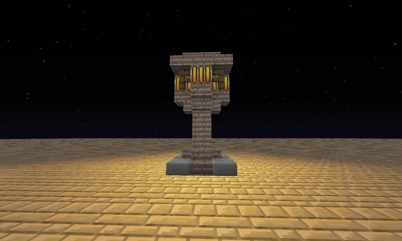Medieval Lamp System Minecraft Map
