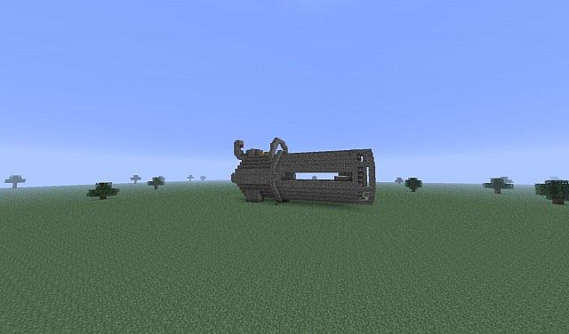 Working MiniGun Minecraft Map