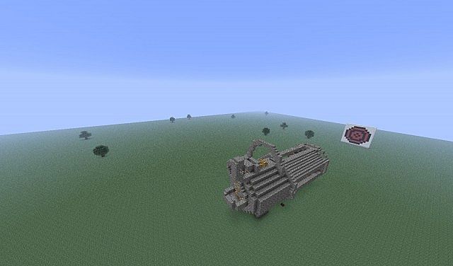 Working MiniGun Minecraft Map