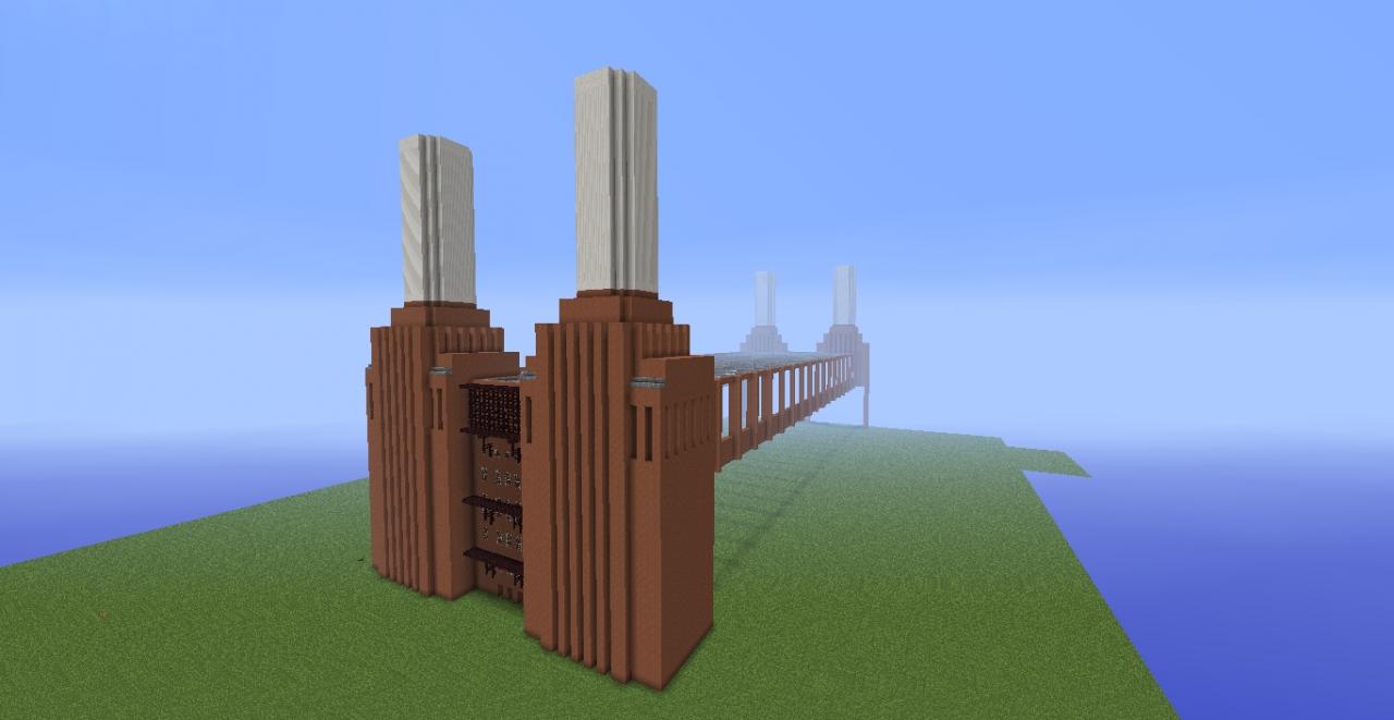 Battersea Power Station Minecraft Map