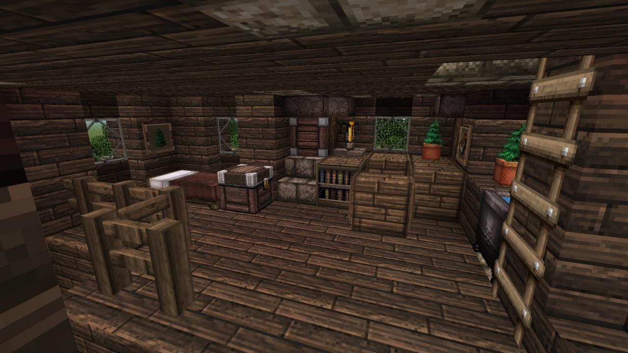 Small Two-Story House Minecraft Map