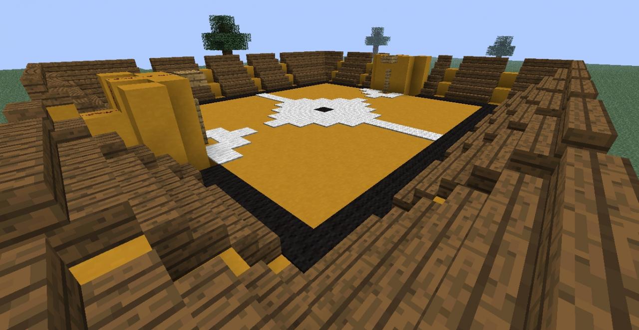 Basketball Court (Mini Game) Minecraft Map