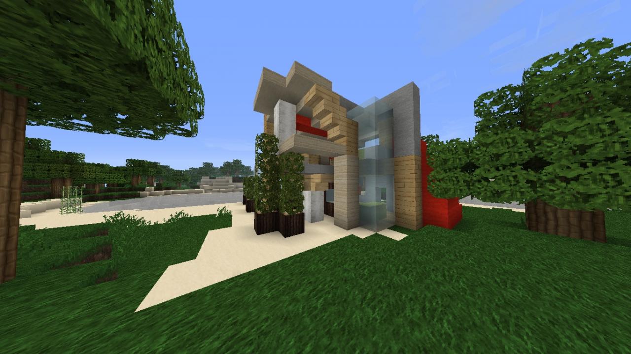 mOdern hOly hOuse Minecraft Map