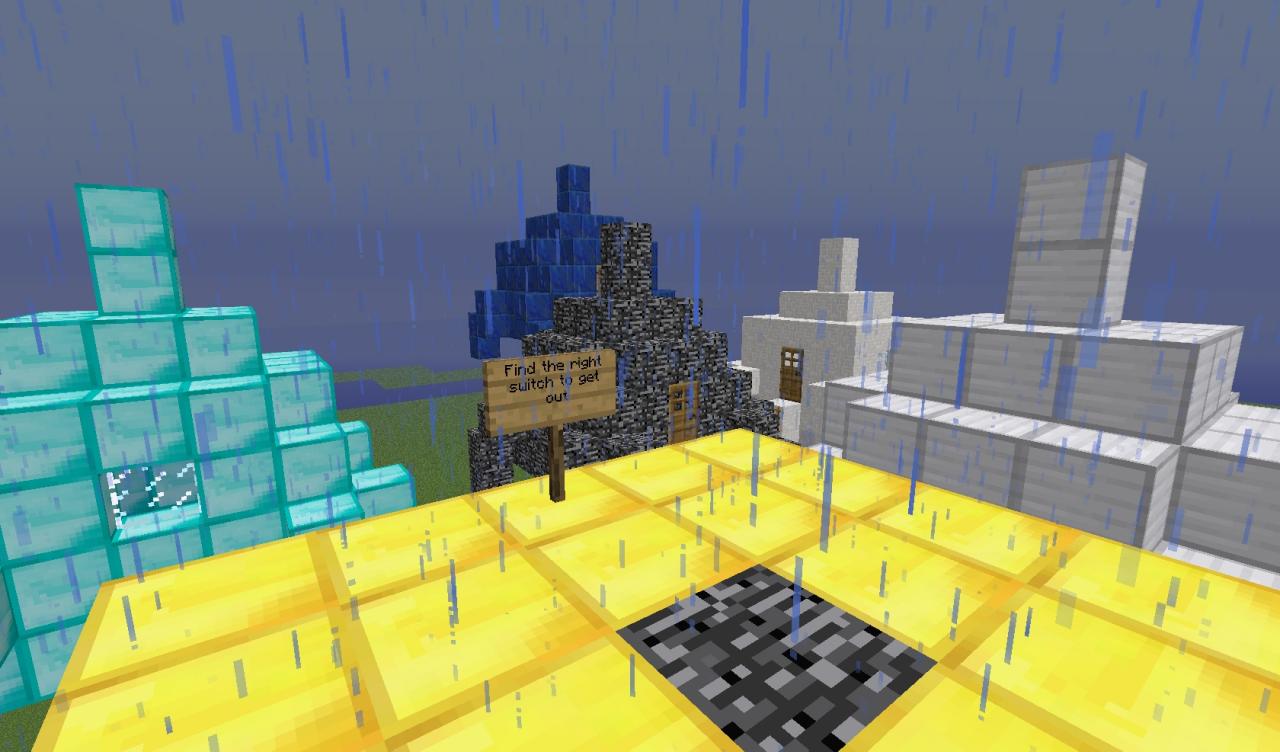 Find the lever Minecraft Map