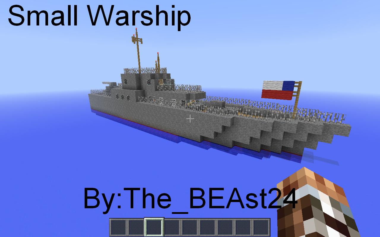 Small Warship More Pictures! Minecraft Map