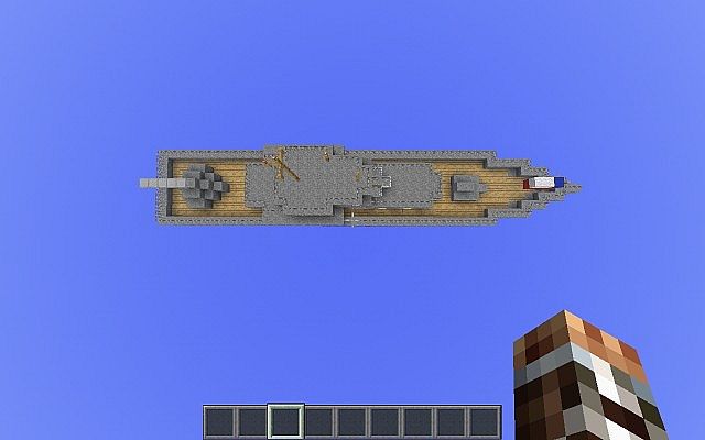 Small Warship More Pictures! Minecraft Map
