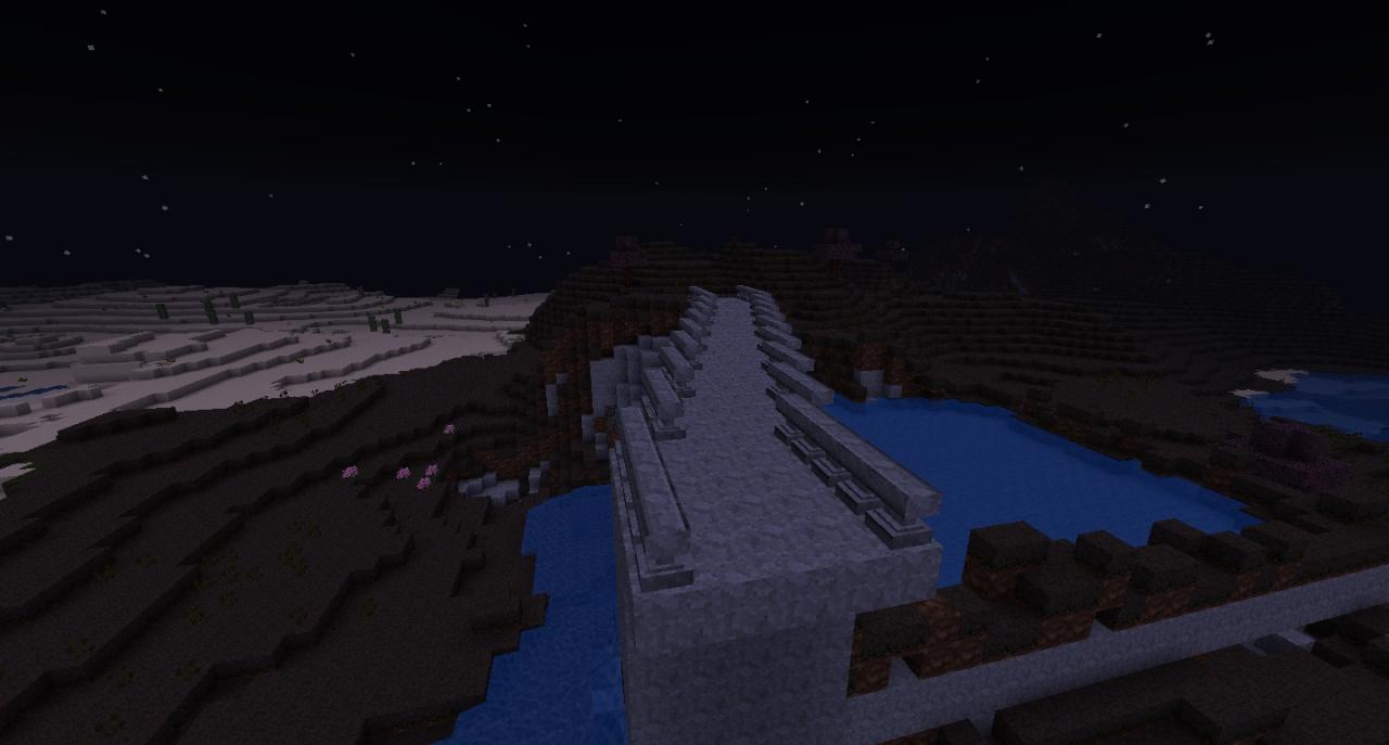 Off-Axis Bridge Minecraft Map