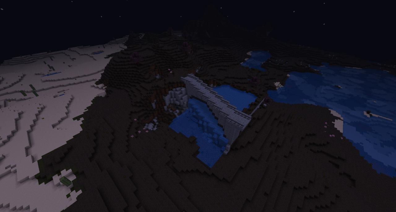 Off-Axis Bridge Minecraft Map