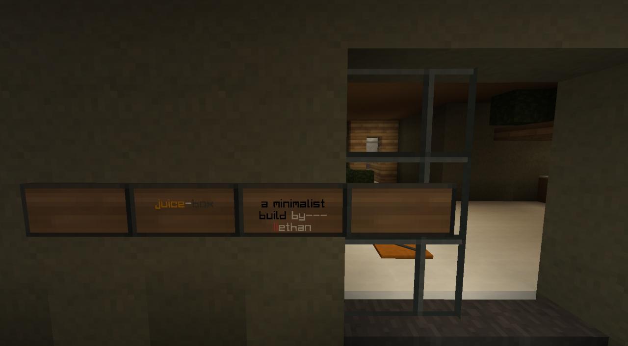 || Juice Box | a minimalist build by \\ethan Minecraft Map