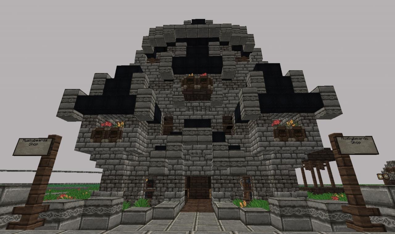Muskybeard's Medieval Shop Minecraft Map