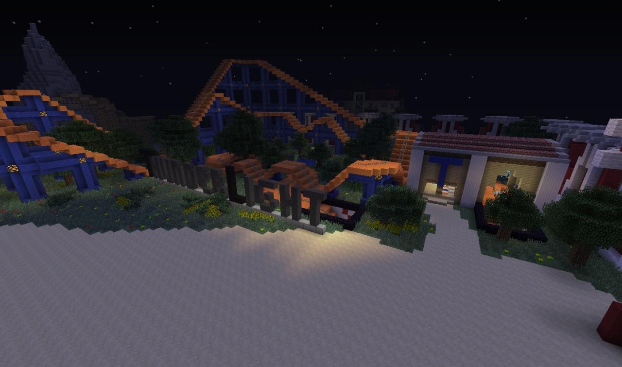[Rollercoaster] THUNDERLIGHT [Pwegoable-Insomnia Server] Minecraft Map