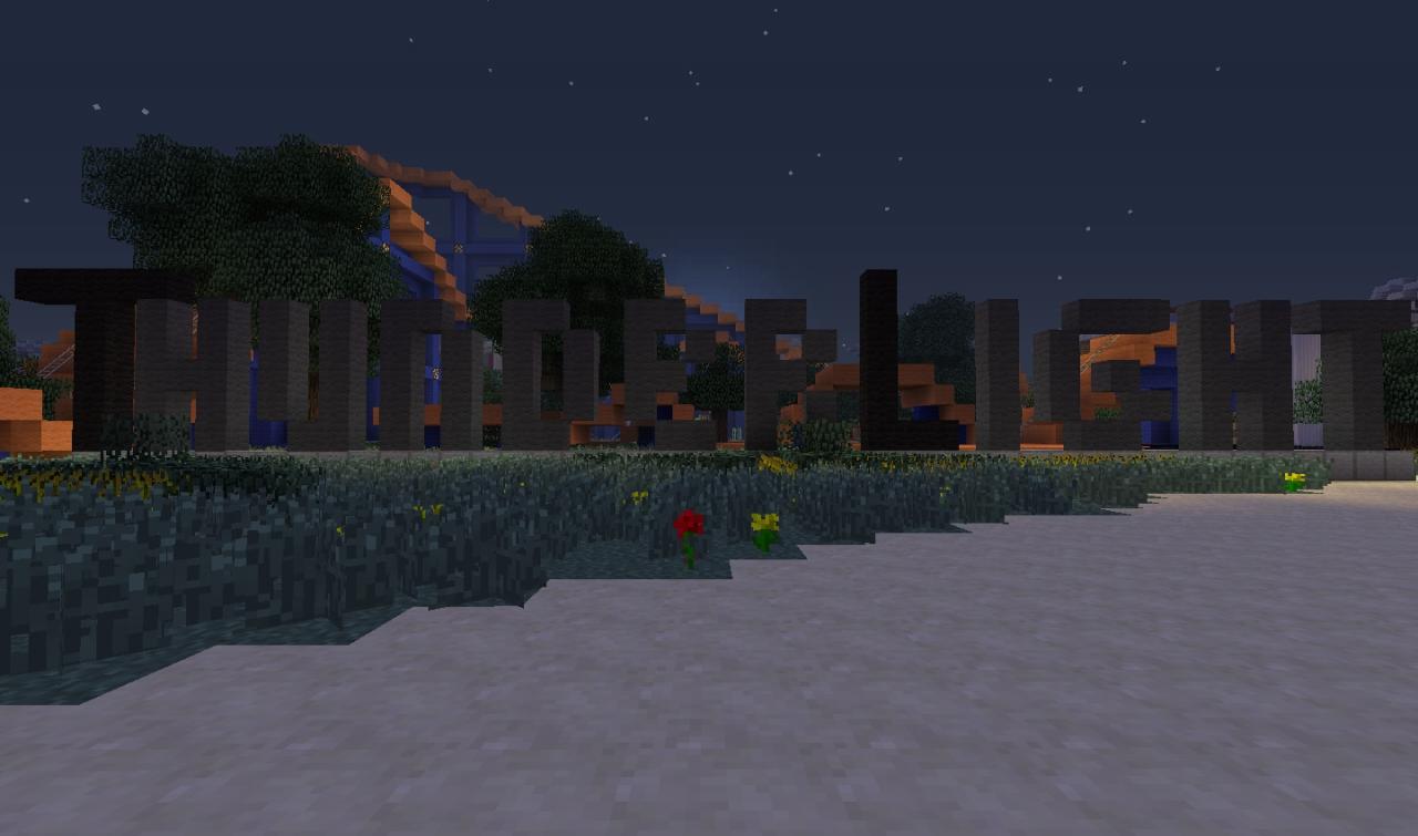 [Rollercoaster] THUNDERLIGHT [Pwegoable-Insomnia Server] Minecraft Map