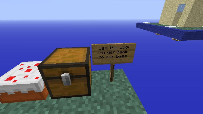 Mini SkyBlock wars map! (With teams) Minecraft Map