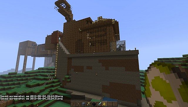 Insane 3+ Player Survival/Free-Build Mountain Map Minecraft Map