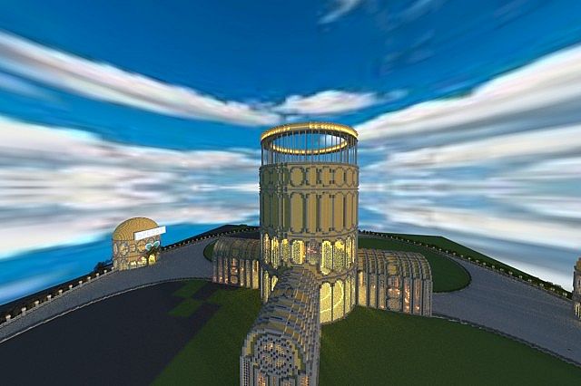 DeluxeCraft Arcade Spawn Minecraft Map