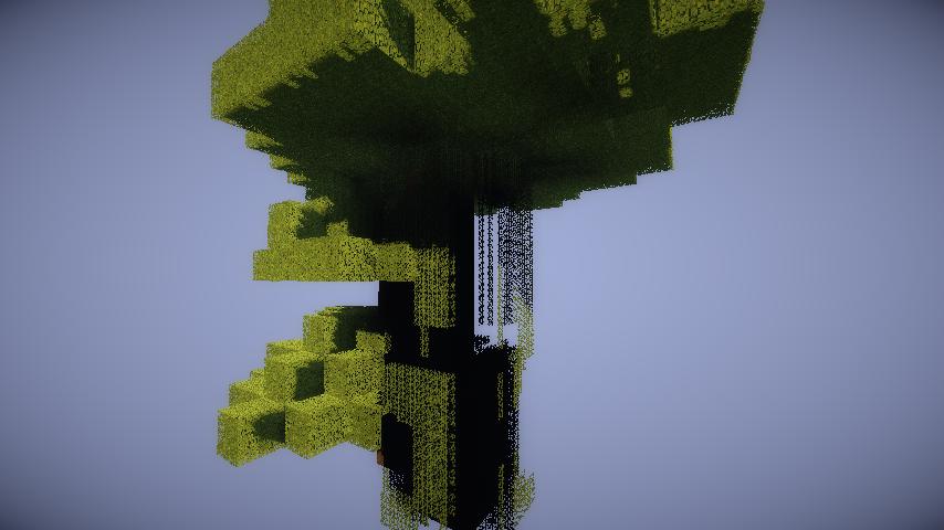 big jungle tree is a skyblock tree map Minecraft Map