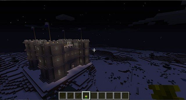 Snow castle Minecraft Map