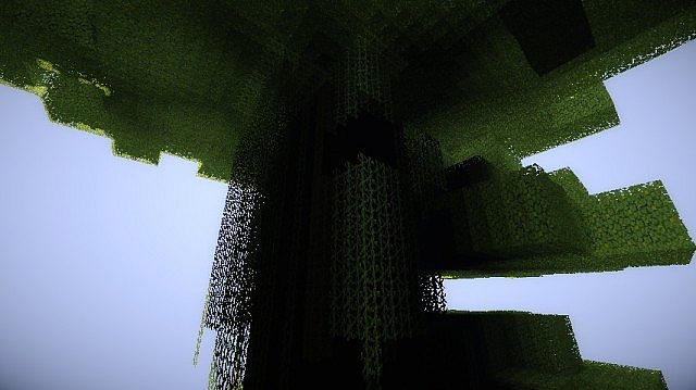 big jungle tree is a skyblock tree map Minecraft Map