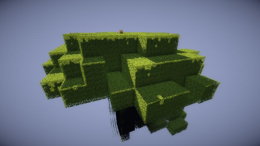 big jungle tree is a skyblock tree map Minecraft Map