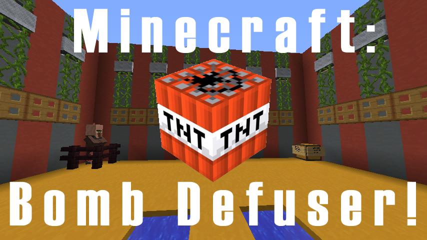 MINECRAFT: BOMB DEFUSER MINIGAME! Minecraft Map