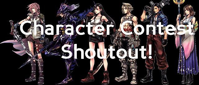 Character Contest Winner Shoutout