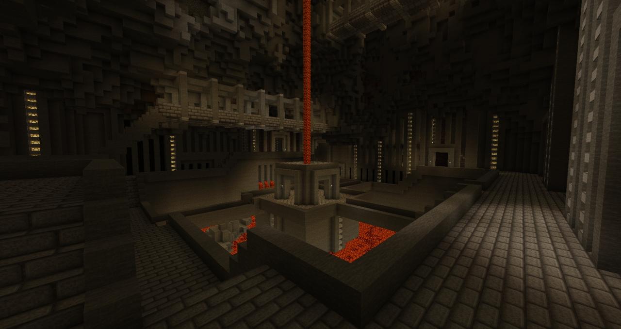 Dwarven Fortress Minecraft Map