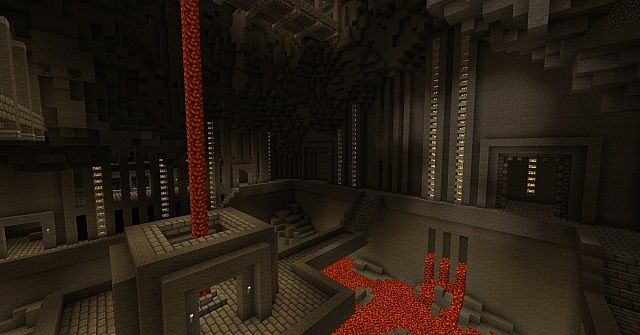 Dwarven Fortress Minecraft Map