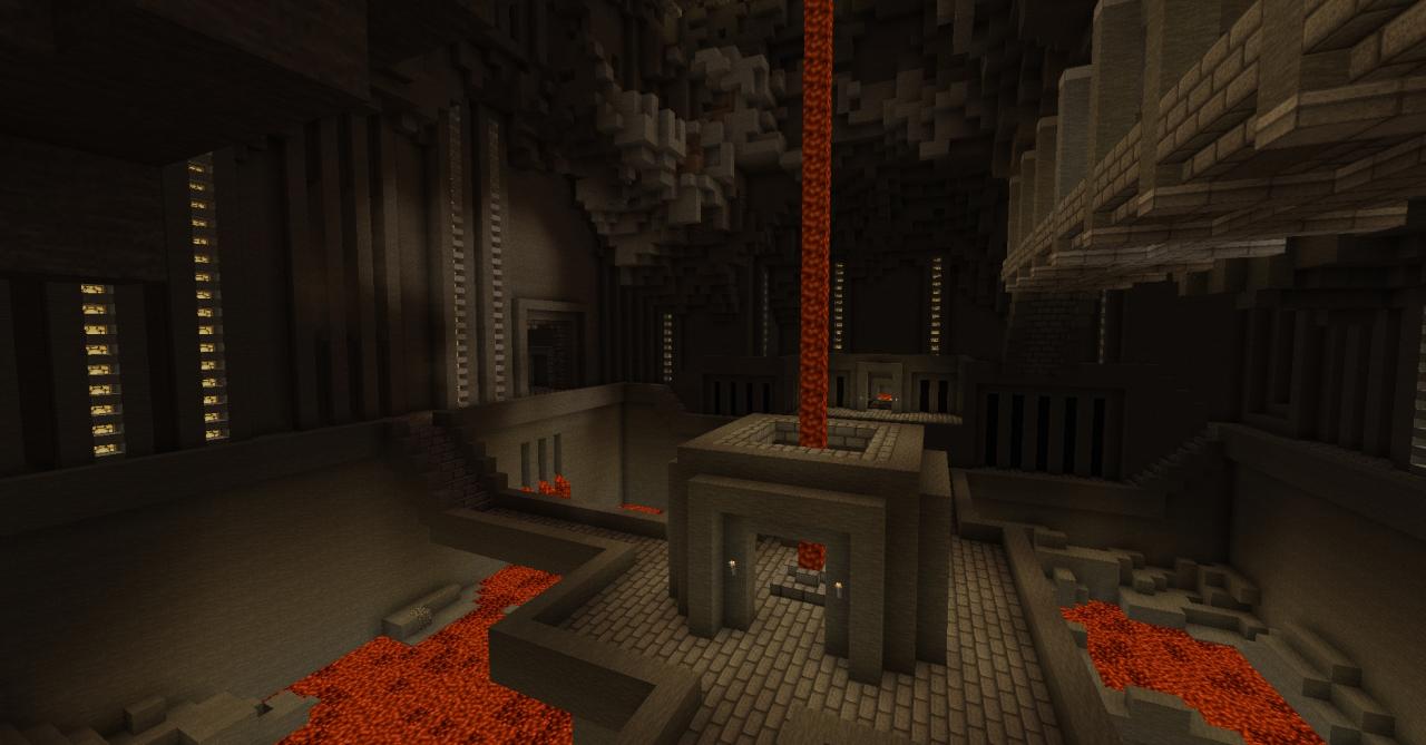 Dwarven Fortress Minecraft Map