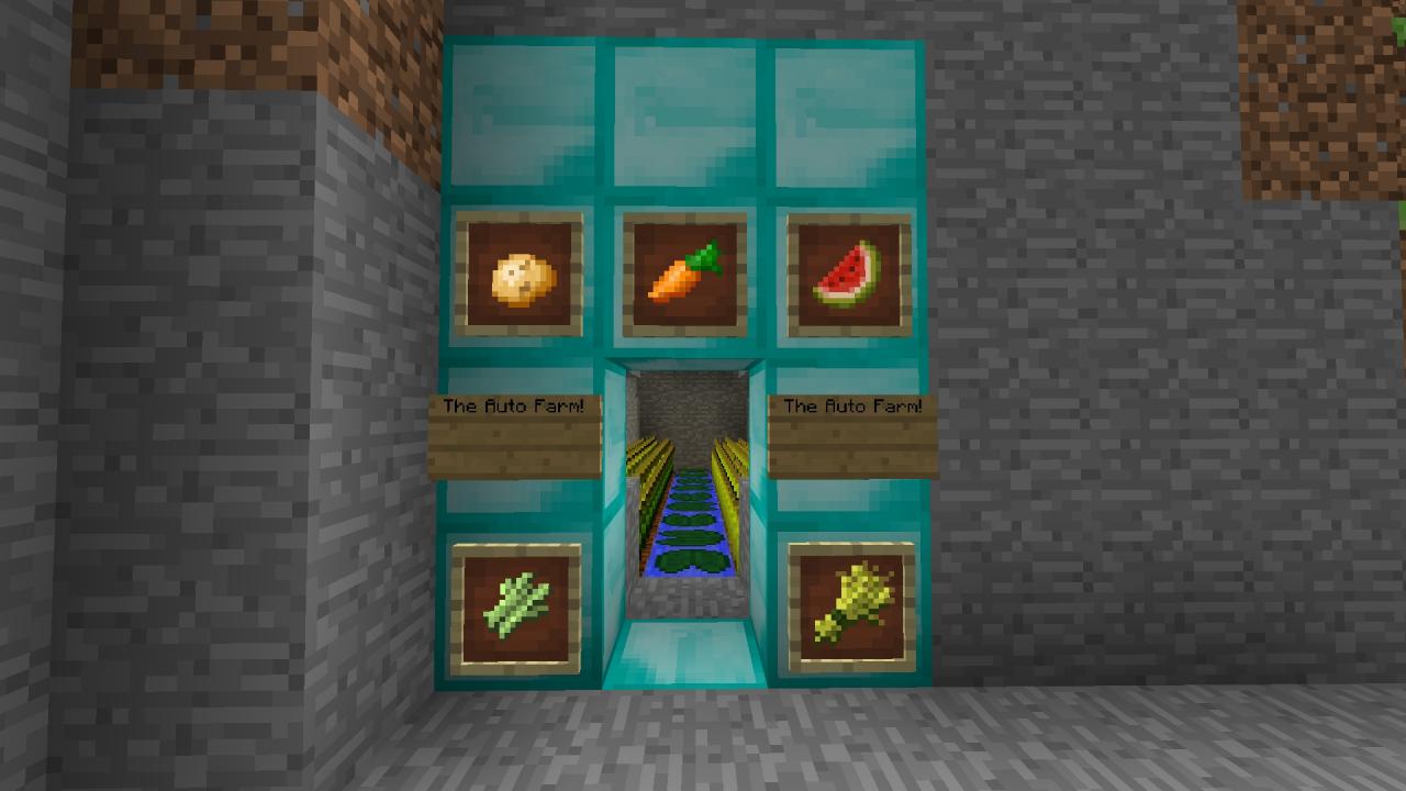 Auto Piston Farm! Minecraft Map