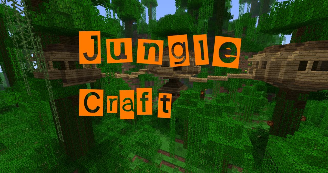 Jungle Craft Minecraft Texture Pack