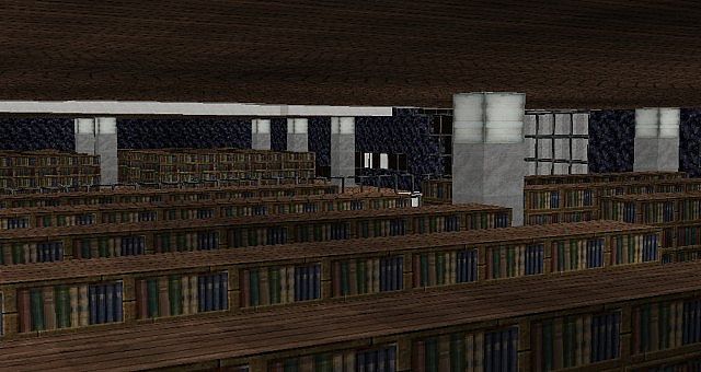 Copenhagen Royal Library (Black Diamond) Minecraft Map