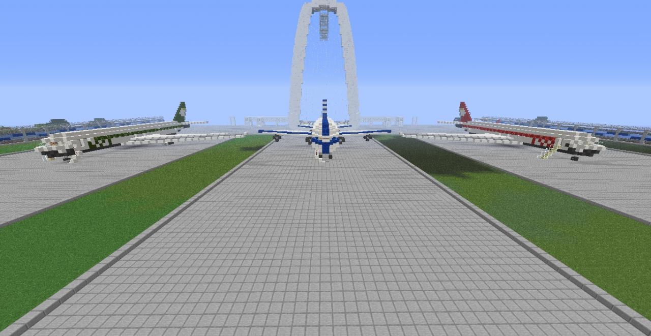 Minecraft International Airport Minecraft Map