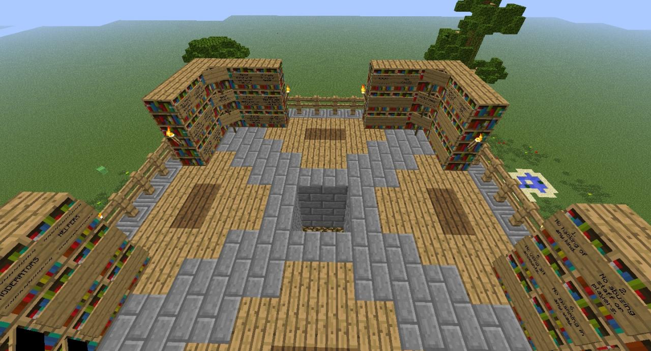 PvP World Spawn Minecraft Map