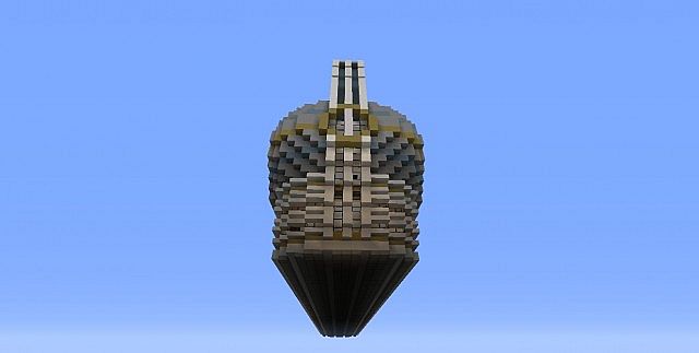 Sky - Liner - Decopunk Cruise Airship Minecraft Map