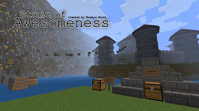 Stone of Awesomeness | Parkour Adventure map Minecraft Map