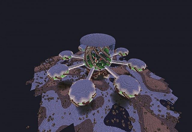 Spiral Hub (server spawn hub) Minecraft Map