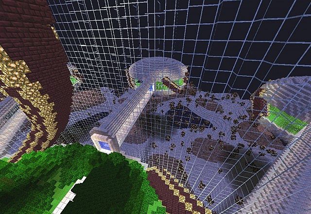 Spiral Hub (server spawn hub) Minecraft Map
