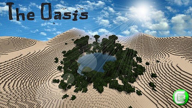 The Oasis Survival Map Can You Survive? Terrain By: Cazboy10 Minecraft Map