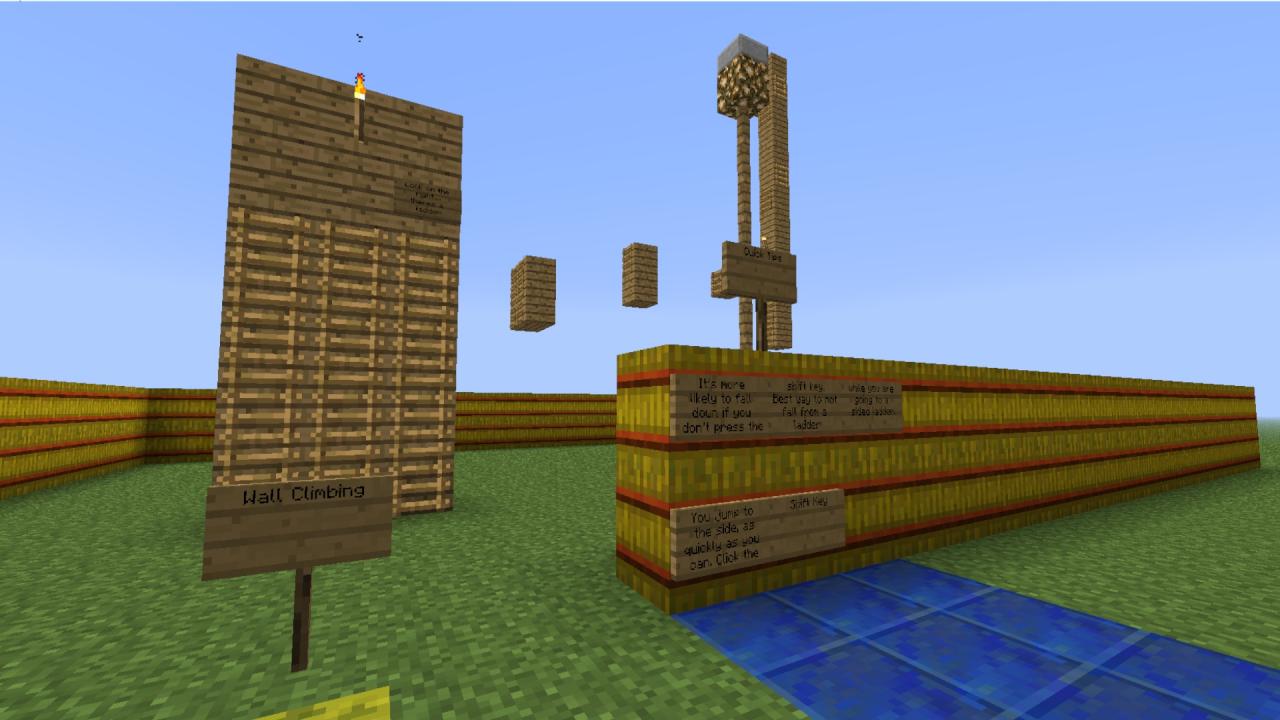 Parkour Training Minecraft Map