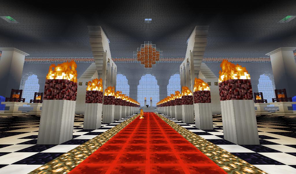 The Palace of the Sun Minecraft Map
