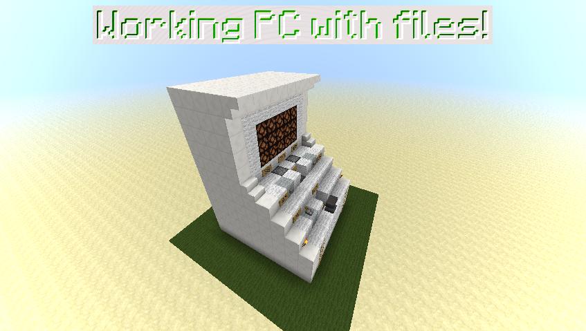 Working PC with files! Minecraft Map