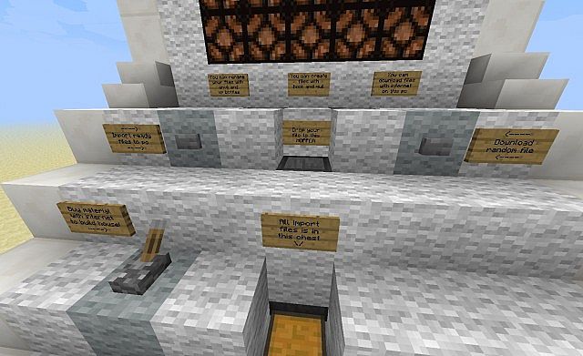 Working PC with files! Minecraft Map