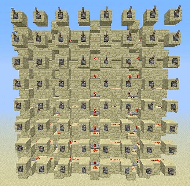 [STACKABLE][COMPACT][FAST] 8x8 display Minecraft Map